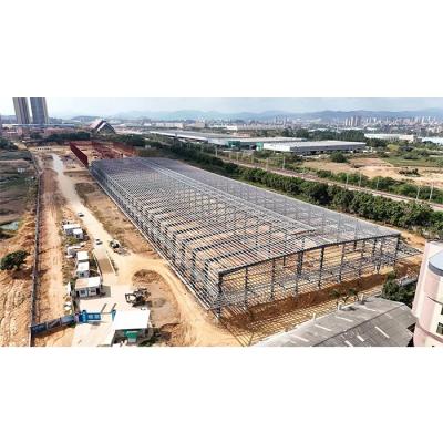 China Pre-engineered Steel Structures Industrial Steel Construction Safety Steel Building for sale