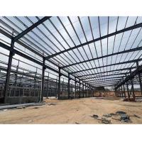 China Customizable Prefab Construction Large Span Steel Structure Workshop Building,metal Building for sale