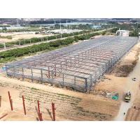 China Steel Structure Light Workshop Building with Welding Cutting Bending Services for sale