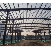 China Cheap Prefab Industrial Metal Building Material Steel Structure Frame Storage Construction Building Workshop Warehouse for sale