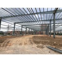 China Large-Span Space High Rise Modular Construction Industrial Commercial Hybrid House Office Prefab Prefabricated Metal Steel Structure Building for sale