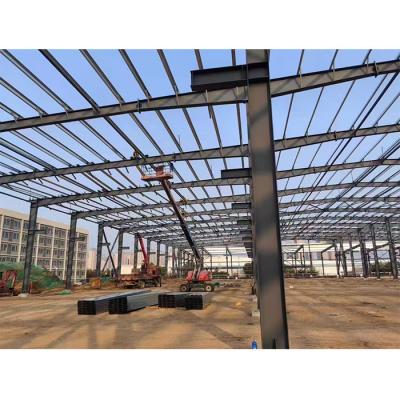 China Prefabricated Garage Steel Structure Building Construction Steel Structure Building for sale