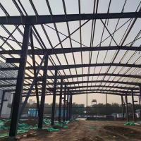 China Customized Prefabricated Metal Building Kits Light Steel Structure Barndominium Farm Shed Warehouse Workshop-Welding Available for sale