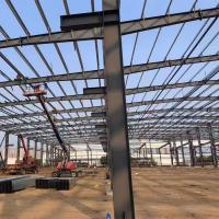 China Low-cost Prefabricated Steel Structure Warehouse Building Prefab Garages Building Kits for sale