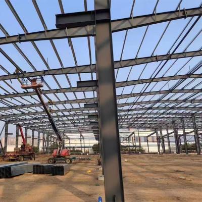 China Low-cost Prefabricated Steel Structure Warehouse Building Prefab Garages Building Kits for sale
