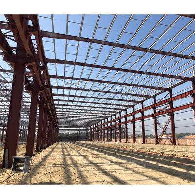 China Prefabricated Steel Structure Warehouse Building for Residential Model Building and Steel Workshop Construction for sale