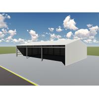 China Weather Resistant Steel Structure Farm Shed , Industrial Custom Steel Frame Barn for sale