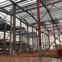China Prefabricated Easy Assemble 70m By 20m By 5m Steel Shed Workshop for sale