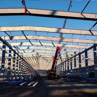 China Renowned Design: Low-Cost Prefabricated Steel-Frame Cattle Barn and Livestock Facility (Featuring Solar Panels) for sale