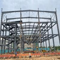 China High Rise Construction Prefabricated Steel Structure Shopping Mall Supermarket Building Steel Structure for sale