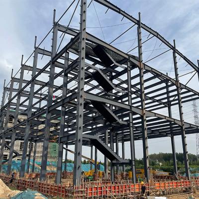 China Prefabricated Modular Building , Industrial Iron Steel Building Construction for sale