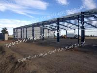 China Renowned Design: Low-Cost Prefabricated Steel-Frame Cattle Barn and Livestock Facility (Featuring Solar Panels) for sale