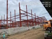 China Portal Frame Prefabricated Commercial Warehouse Industrial Prefab Fabricated Workshop Construct Steel Structure Building Price for sale