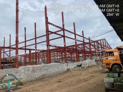 China Portal Frame Prefabricated Commercial Warehouse Industrial Prefab Fabricated Workshop Construct Steel Structure Building Price for sale