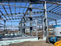 China Heavy Duty Metal Prefabricated Hay Shed, Farm Building for Hay Storage and Livestock Feed for sale