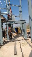 China Light Steel Structure Industrial Steel Structure Frame Prefabricated Warehouse with Ventilation Frame Prefabricated Building for sale