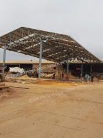 China Prefabricated Quick Assembly Steel Industrial Prefabricated Metal Prefab Factory Building Workshop Shed Beam Hangar Warehouse Column Building Steel Structure for sale