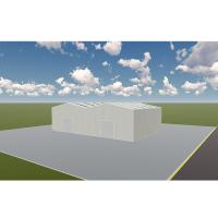 China Customizable Prefab Steel Structure Car Garage with Metal Roof and Anti-Corrosion Coating for sale