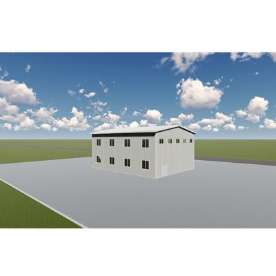 China Workshop Storage Prefab Apartment Building Modern Fashion Light Building Steel Structure Prefab House for sale