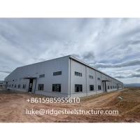 China Precision Engineered Large Span Steel Frame Commercial Supermarket Building Construction for sale