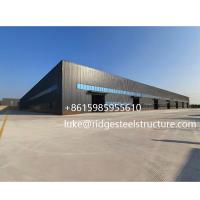 China Prefabricated Modular House Commercial Building Shopping Mall Canopy Parking Light Metal Prefab Welding Cutting Included for sale