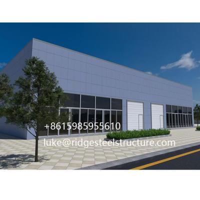China Fast Installation Steel Structure Office Building Prefab Hospital Steel Academic Building Cinema Building for sale