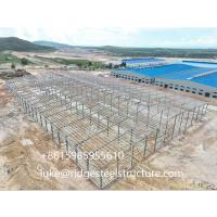 China Industrial Structural Steel Construction Heavy / Light Weight Easy Assembly Prefabricated / Prefab Anti-Corrosion Painted Galvanized Metal Frame Steel Structure for sale