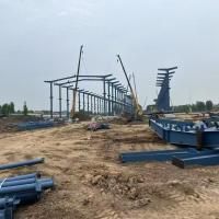 China Steel Structure Poultry House Prefabricated Steel Frame House Environmental Protection Chicken Shed for sale
