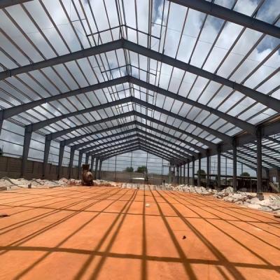 China Warehouse Price Steel Structure Q355 Prefabricated Warehouse Structure Metal Building Industrial Metal Frame Storage Plant for sale