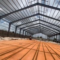 China 1000 Square Meters Prefabricated Steel Structure Building with High Strength and Light Weight for Short Construction Period for sale