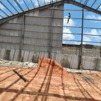 China Pre Assembled Metal Sheds Galvanized Storage Building Metal Frame Storage Sheds Structural Steel Portal Frames for sale
