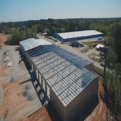 China Industrial Steel Fabrication Light Steel Structure Steel Fabrication Warehouse Steel Structure for sale
