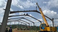 China Prefabricated Modern Steel Structure House Quick Installation Custom Design CE Certification Metal Steel Frame Warehouse for sale