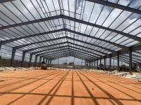 China Low Carbon Steel Structure Customized Steel Structure Warehouse Light Gauge Steel Frame Construction for sale