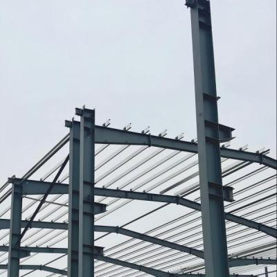 China Prefab Steel Structure Warehouse Building Kits, Industrial Workshop & Petrol Station Canopy Roof, One Stop Solution Low Cost Steel Construction for sale