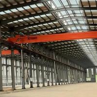 China Steel Frame Construction Prefab Hanger Prefabricated Factory Warehouse Metal Building Quick Assemble for sale