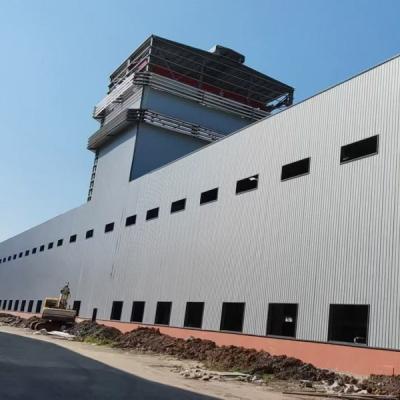 China Industrial Building Prefabricated Workshop Factory Metal Frame Construction for sale