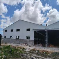 China Modern Industrial Steel Structure Warehouse Building Prefabricated Construction for sale