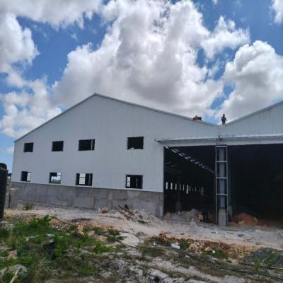 China Modern Industrial Steel Structure Warehouse Building Prefabricated Construction for sale
