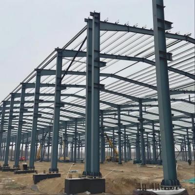 China Steel Structure Commercial Office Building Prefabricated Industrial Warehouse for sale