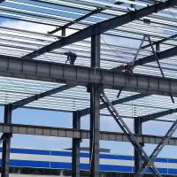 China Steel Garage Building Kit For Prefabricated Industrial Workshop Warehouse for sale