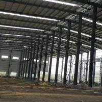China Steel Garage Building Kit For Prefabricated Industrial Workshop Warehouse for sale