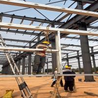 China Prefabricated Steel Structure Warehouse Building Industrial Design With Long-Lasting Durability for sale