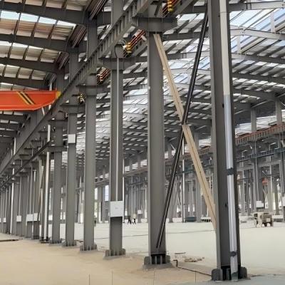 China Steel Structure Warehouse Building Prefabricated Steel Construction With Professional Design Services for sale