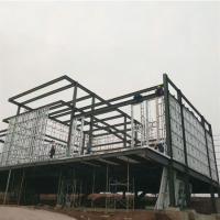 China H beam heavy industrial Prefabricated Steel Structure frame for Coastal Hurricane-Prone Regions and Heavy Snow Load for factory /warehouse /plants with crane for sale