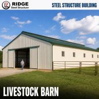 China Shelter Structures Iron Building Prefab Steel Farm House Warehouse Buildings for Sale Galvanized Metal Building Materials for sale