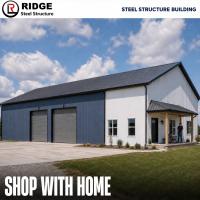 China Modern Prefabricated Steel Warehouse With High-Strength Galvanized Steel Structure Eco-Friendly & Energy-Saving for sale