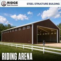 China Modern Prefabricated Steel Warehouse With High-Strength Galvanized Steel Structure Eco-Friendly & Energy-Saving for sale