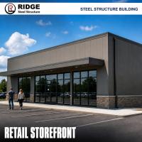 China Shelter Structures Iron Building Prefab Steel Farm House Warehouse Buildings for Sale Galvanized Metal Building Materials for sale