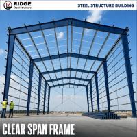 China 7-15 Days On-Site Assembly Warehouse Prefabricated Sheds Steel Buildings Storage Shed Metal Building Mezzanine Warehouse for sale